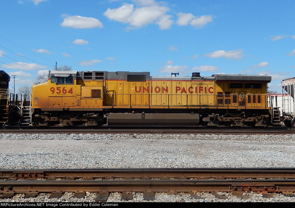 UP 9564 (C44-9W) - Blt. 5/94 as SP 8100.